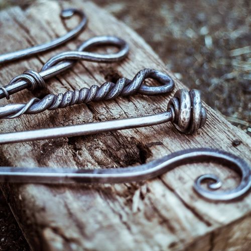Hand Forged Fireside Log Stacks, Rings & Fire Pokers - Belltrees Forge
