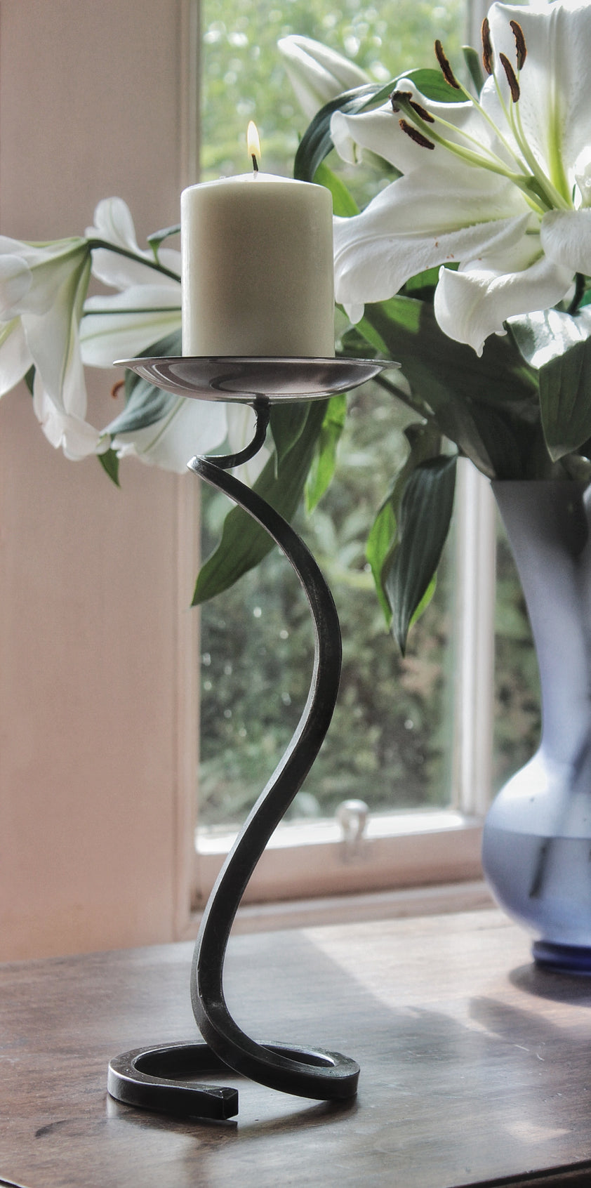 Bent Square Candlestick – Belltrees Forge